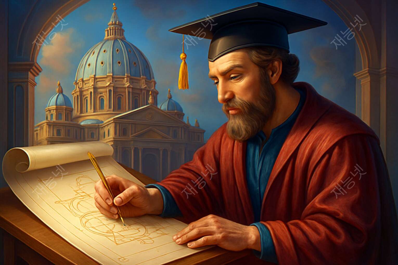 🏛️ 브라만테의 성 베드로 대성당 설계 (1506) - 르네상스 건축의 혁명적 비전