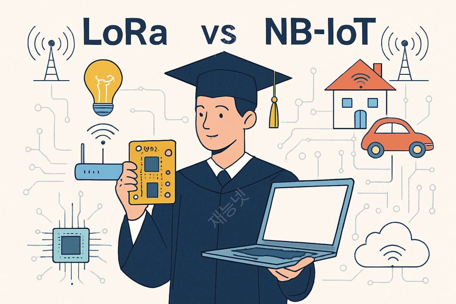 IoT용 LoRa vs NB-IoT: 저전력 광역 통신 프로토콜의 모든 것 - 어떤 기술이 내 IoT 프로젝트에 찰떡일까? 🌐📡