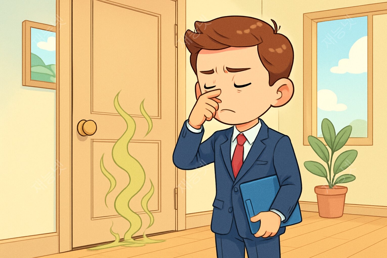 🏠 문틀 틈새에서 냄새가 올라오는 이유와 해결방법