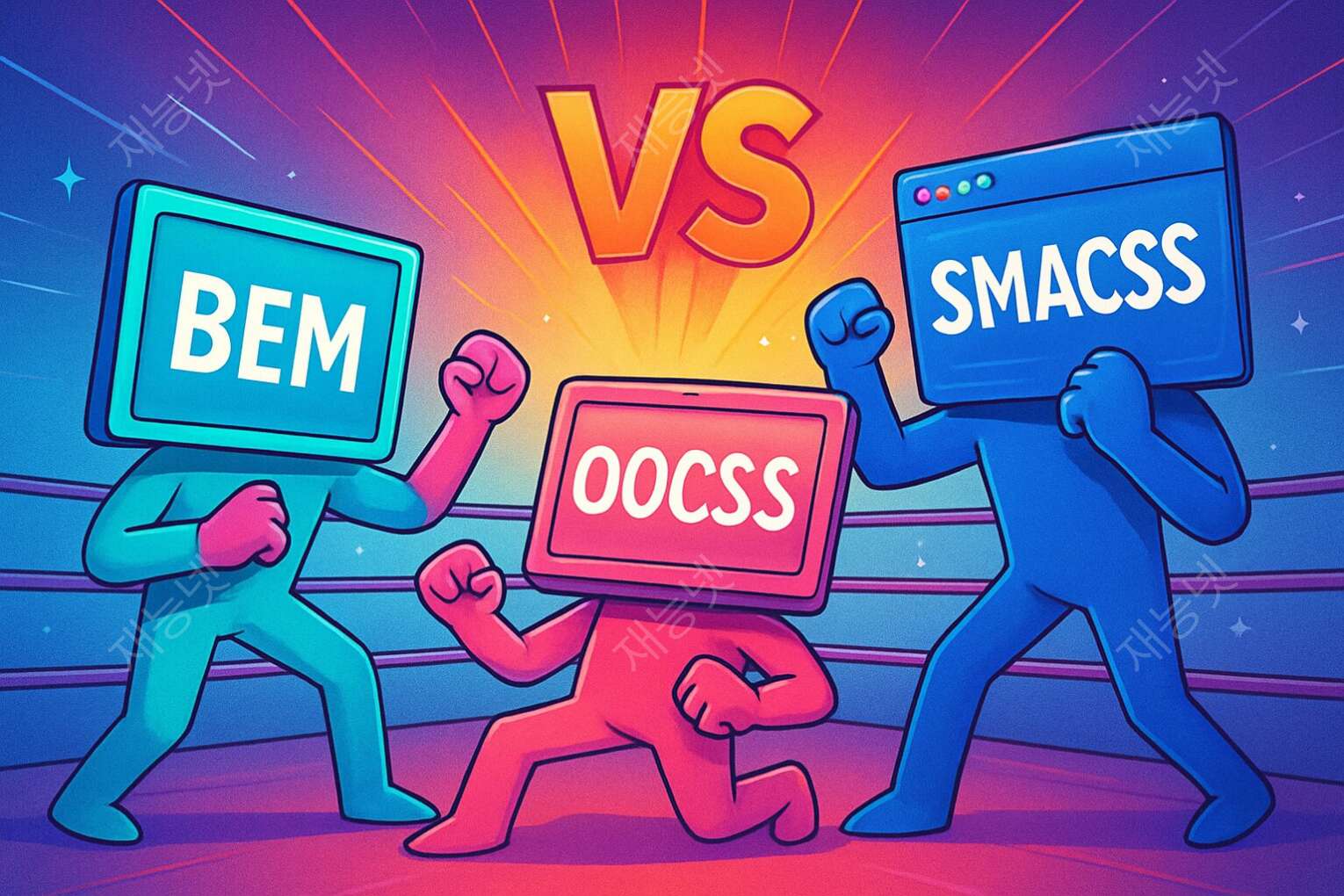 CSS 방법론 대결! BEM vs OOCSS vs SMACSS - 웹 개발자를 위한 최강 CSS 구조화 전략 💪