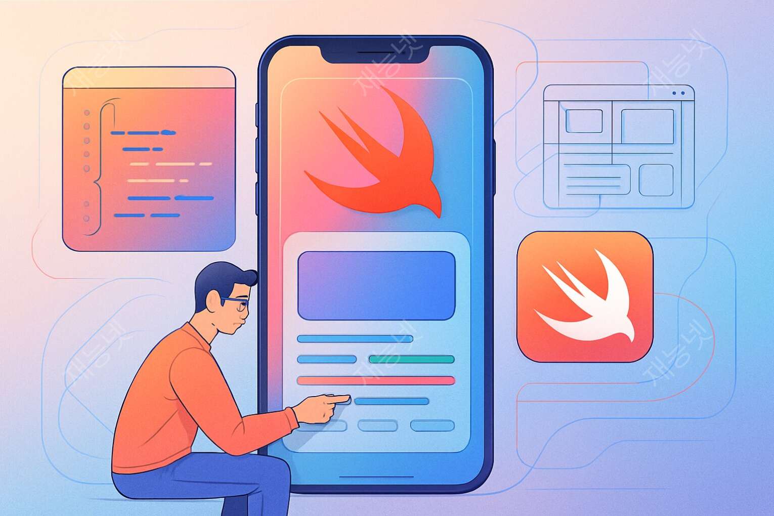 iOS 앱 개발: Swift UI로 모던 UI 구현하기
