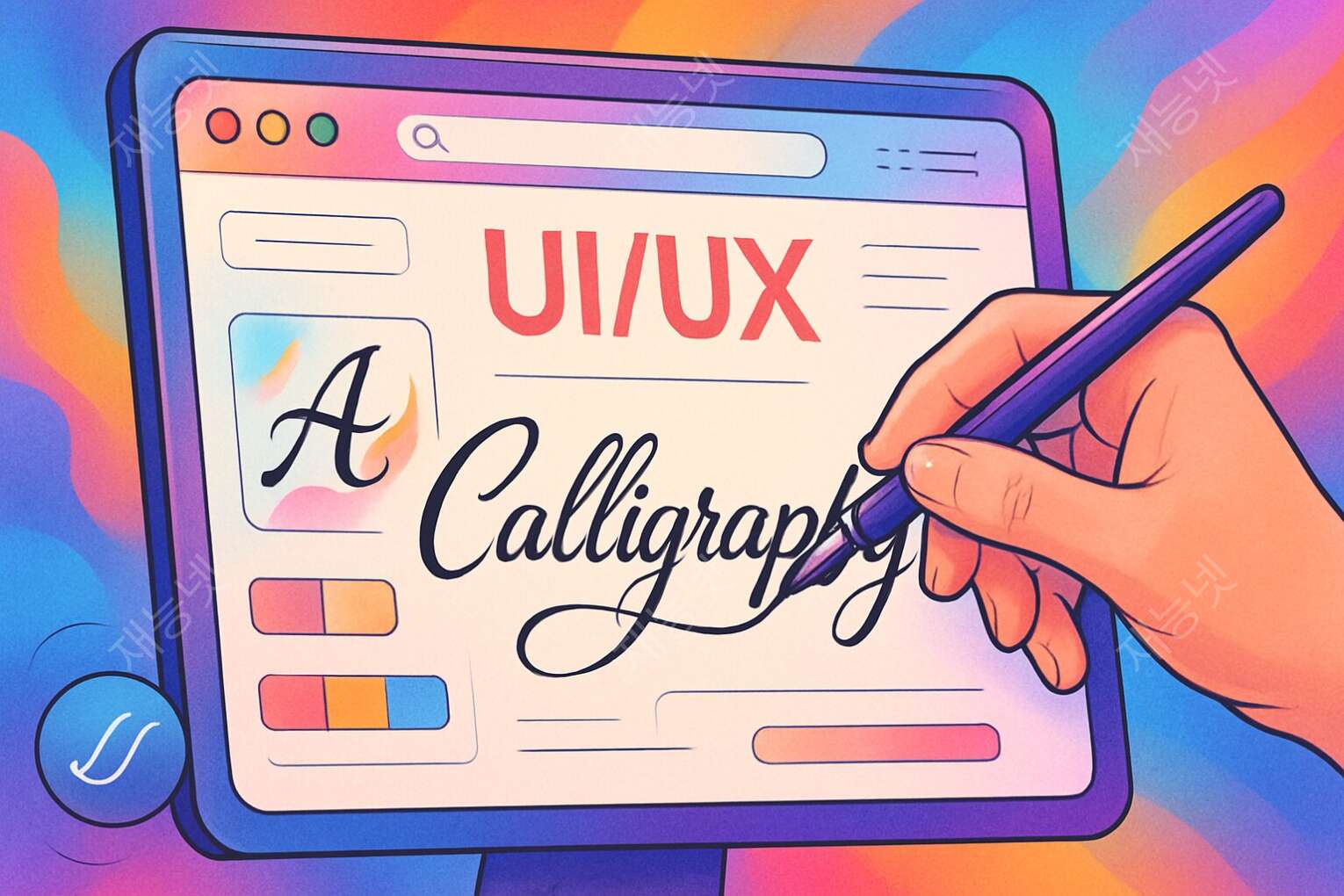 Calligraphy in UI/UX: 디지털 환경에서의 활용