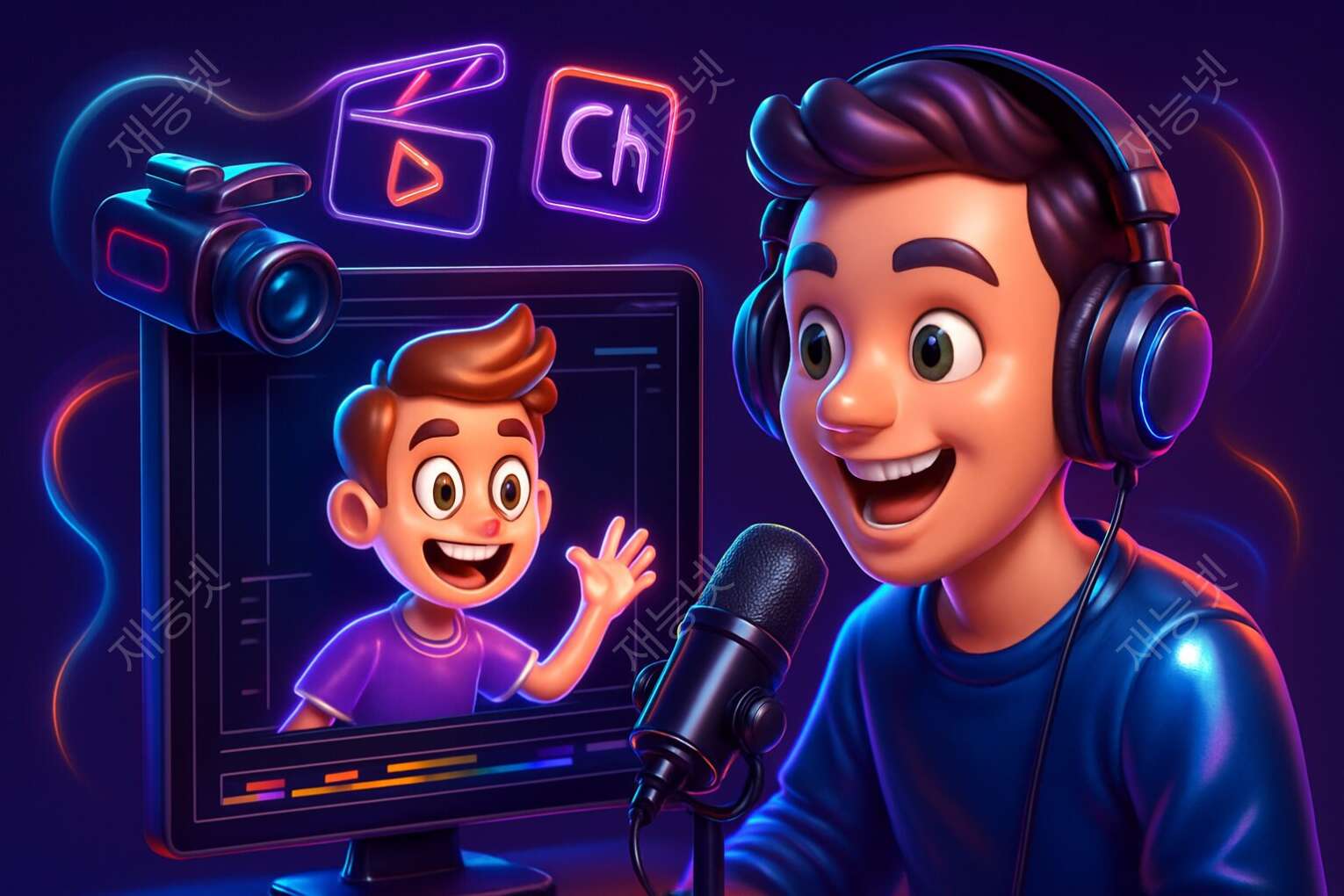 Adobe Character Animator: 내 표정으로 캐릭터에 생명을! AI 실시간 애니메이션 완전 정복 🚀