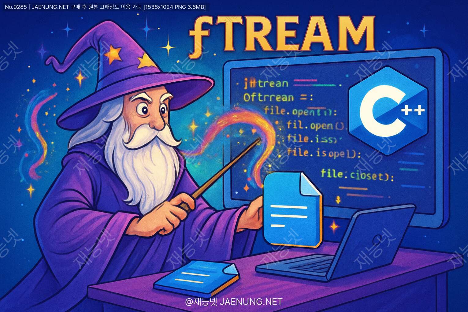 🚀 파일 입출력의 마법사: fstream 라이브러리 완전 정복! 🧙‍♂️
