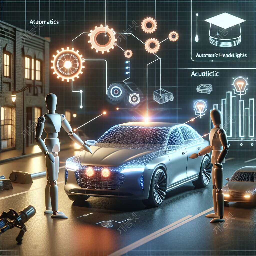 🚘 자동차 헤드라이트의 자동 점등 기술 🚘