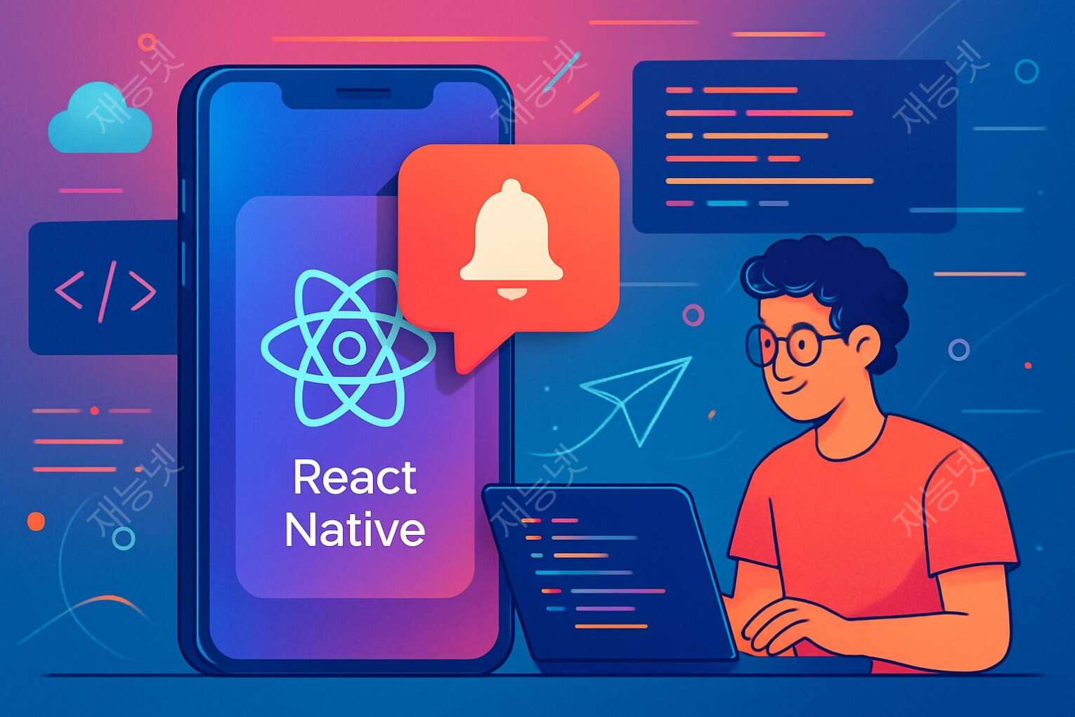 ๐ React Native์์ ํธ์ ์๋ฆผ ๊ตฌํํ๊ธฐ ์ฑ ์ฌ์ฉ์์์ ์ค์๊ฐ ์ํต ๋น๋ฒ ๐