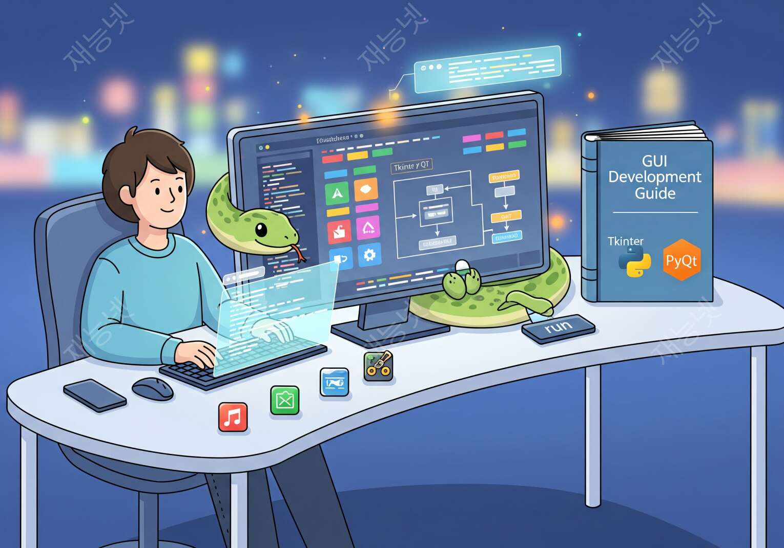 🖥️ GUI 개발의 모든 것! Tkinter와 PyQt로 만드는 나만의 데스크톱 애플리케이션 완벽 가이드