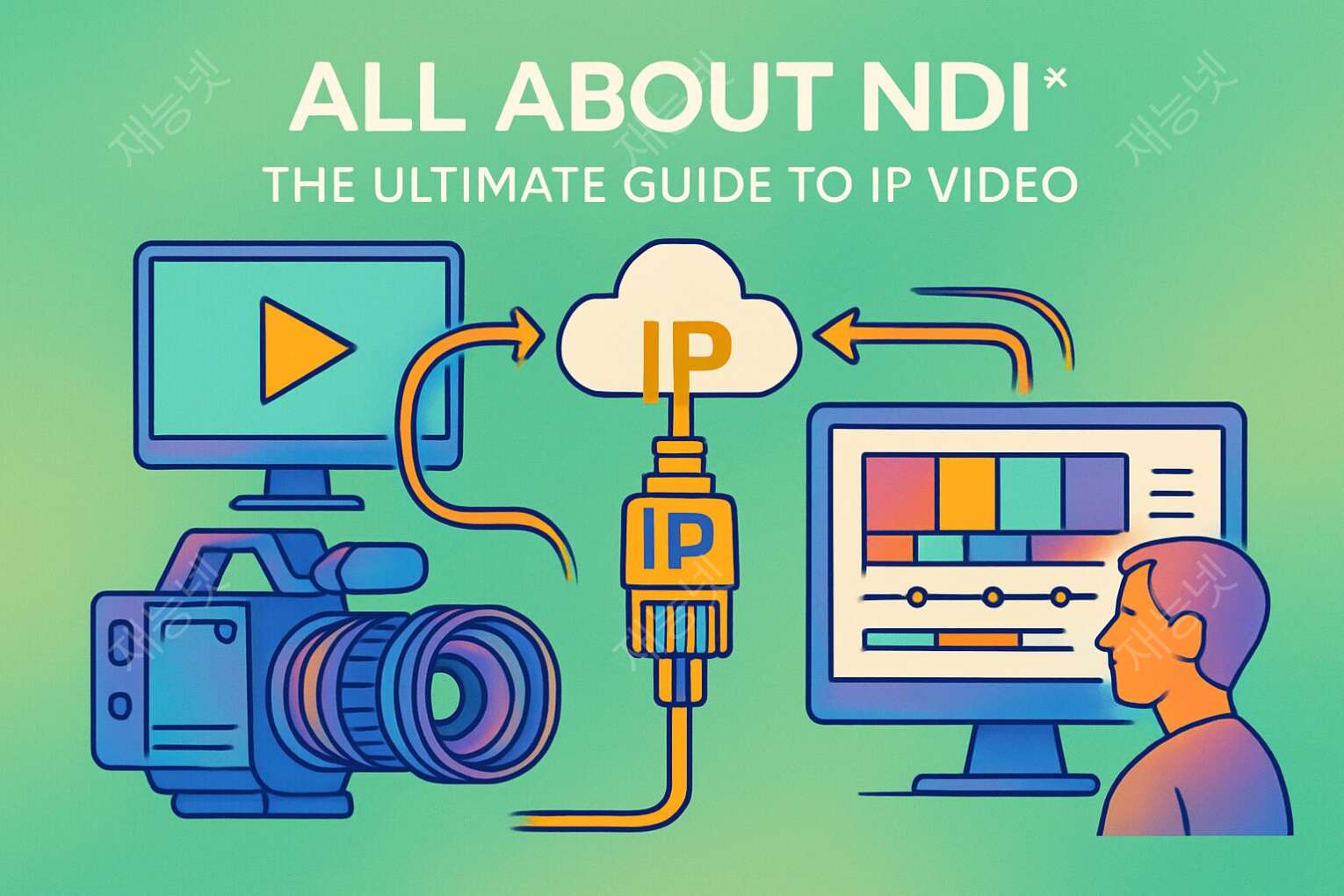 🎬 NDI(Network Device Interface) 변환의 모든 것: IP 기반 비디오 전송 완전정복 가이드 🎬